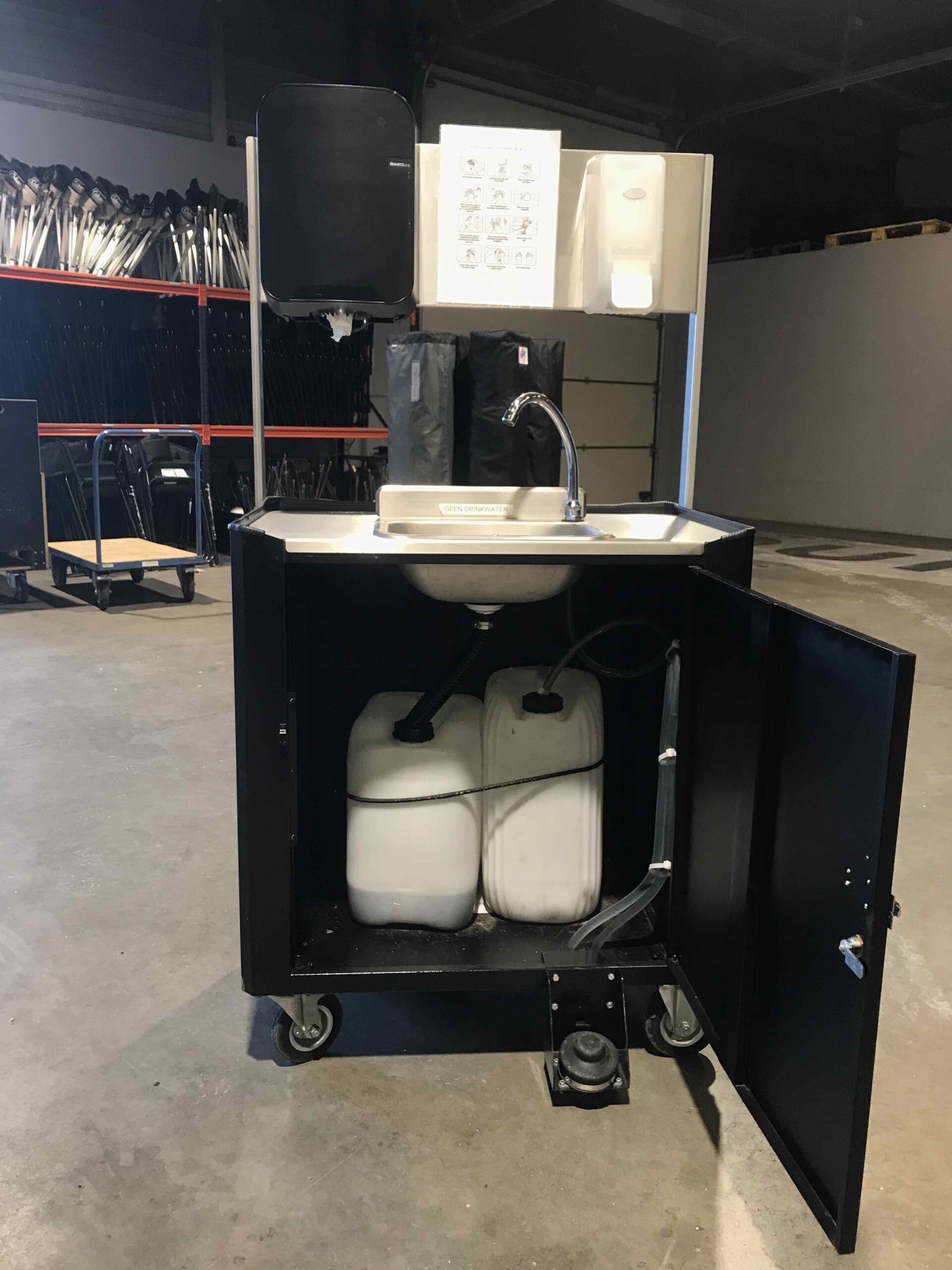 mobile hand wash – Locatiewerk